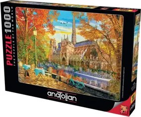 ANATOLIAN Puzzle Podzimní Notre Dame / 1000 dílků / od 14 let