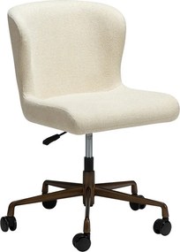 Béžová kancelářská židle Glam – DAN-FORM Denmark