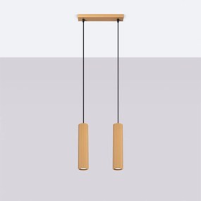Sollux Lighting Závěsné svítidlo KARBON 2 zlaté