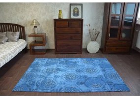 koberec VINTAGE 22213/473 modrý klasický velikost 200x290 cm | krásné koberce cz