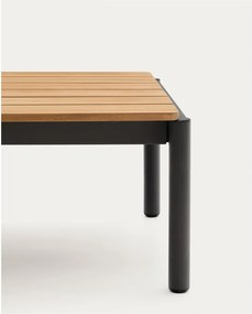 Zahradní konferenční stolek z teakového dřeva 63x149 cm Sorells – Kave Home