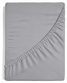 Matějovský napínací prostěradlo jersey s elastanem Světle šedé na matraci: 90/100 x 200 cm