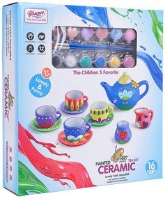 RKToys Keramická čajová sada na malování