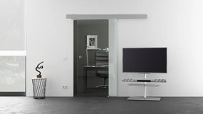 Skleněné posuvné dveře čiré 900x2050mm