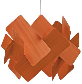 LZF Escape závěsné světlo, Ø 52 cm, oranžová
