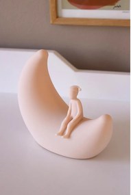 Světle růžové dětské noční světlo Moon Shell – Cam Cam Copenhagen