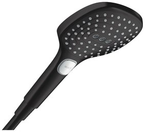 Hansgrohe Raindance Select E, ruční sprcha 120 3jet, matná černá, HAN-26520670