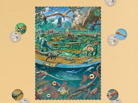 LONDJI Kapesní puzzle Dinosaurus 5+