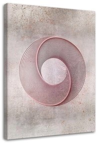 Gario Obraz na plátně Růžový kruh - Andrea Haase Rozměry: 40 x 60 cm