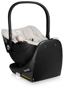 Lionelo - Autosedačka se základnou otočná MOXIE SET i-Size 40-87 cm Beige Sand