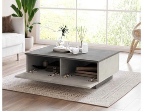 Designový konferenční stolek Reyhan 90 cm antracitový
