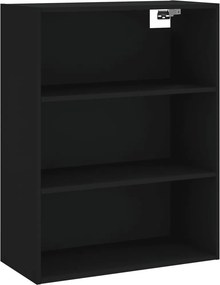Skříň highboard černá 69,5 x 34 x 180 cm kompozitní dřevo 3189502