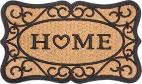Hanse Home, Rohožka Home 105712 - na ven i na doma, 45x75, hnědá, chodba / předsíň