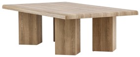 Konferenční stolek Lillehammer, přírodní barva, 40x140X80
