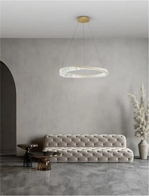 Křišťálový lustr Aurelia 45W 80 zlaté