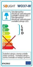 Solight WO37-W LED stolní lampička stmívatelná / 12W / volba teploty s