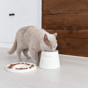 Pet Amour Designová miska pro kočky Ring bílý