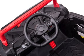 LEAN CARS Elektrické auto na baterie YSA036 červené 4x4