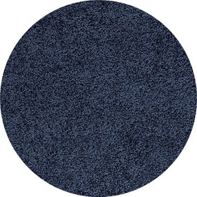 Ayyildiz koberce Kusový koberec Life Shaggy 1500 navy kruh - 120x120 (průměr) kruh cm