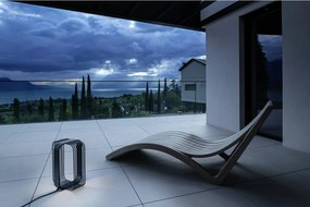 LA 1008477 GRID CUBE stojací lampa, 2700 K, IP65, černá - BIG WHITE (SLV)