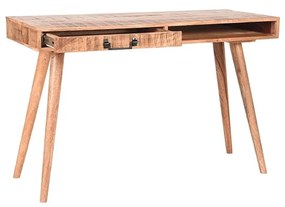 Pracovní stůl z mangového dřeva 50x118 cm Steady – LABEL51