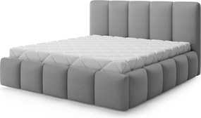 Postel Edvige + Dřevěný rám + plynový výtah + kontejner 160x200