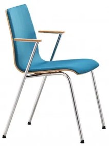 RIM Konferenční židle SITTY SI 4113 Barva kostry chromová kostra GALERIE - Čalounění Rim LÁTKY 3 / URBAN Moření RIM buk přírodní