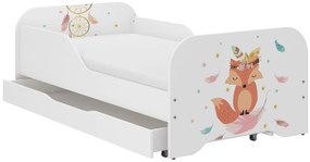 Dětská postel KIM - LIŠKA 160x80 cm