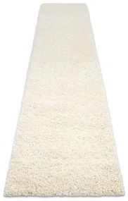 Dywany Luszczow Kusový koberec, běhoun SOFFI shaggy 5 cm krém Rozměr koberce: 60 x 200 cm