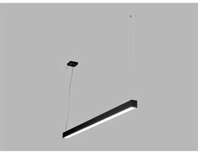 LED 2 Závěsné vnitřní stropní svítidlo NOLI D.150 cm černé