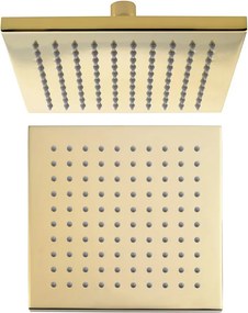 Sapho, Hlavová sprcha, 195x195mm, zlato, SF316