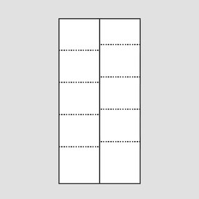 Skříň REA LARY S4/200 Dekor: GRAPHITE