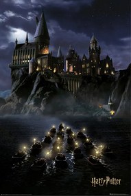 Plakát, Obraz - Harry Potter - Bradavice, (61 x 91.5 cm)