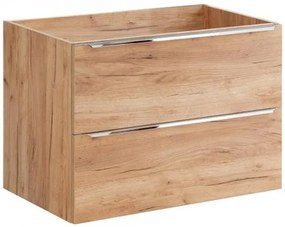 Koupelnová skříňka pod umyvadlo CAPRI OAK 80 cm