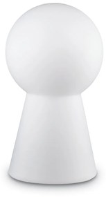 Venkovní stojací lampa Ideal Lux Birillo TL1 outdoor 131955 bílá 22cm