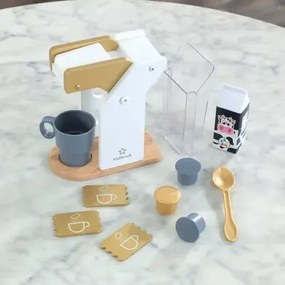 Kidkraft Kávovar s příslušenstvím zlatá / od 3 let