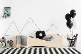 Adeko Dětská dřevěná postel Box 5 - 180x80