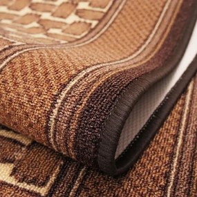 Kusový koberec GRENOBLE hnědá 67 x 150 cm