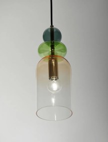 Skleněné závěsné svítidlo ve zlaté barvě ø 11 cm Murano – Nova Luce