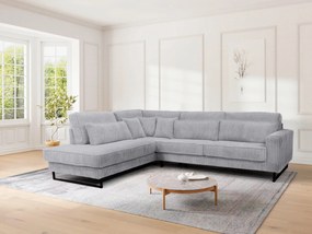 XXXLutz ROHOVÁ SEDAČKA, textil, kompozitní dřevo, šedá MID.YOU - Sedací soupravy - 000694010018