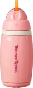 Tommee Tippee Active hrneček s brčkem 266 ml 12m+ růžová