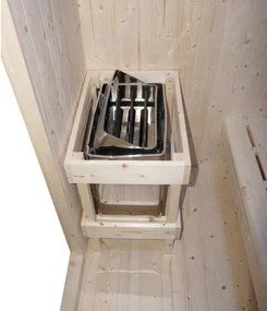 RAKOUSKÝ produkt - Venkovní kombinovaná sauna LAHTI 198x181,5x202,2 cm ( F30200 )