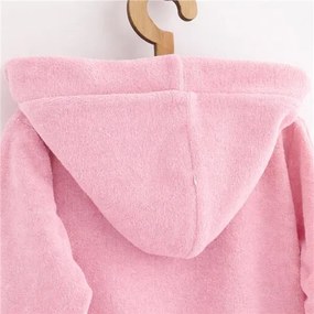 Dětský froté župan New Baby pink velikost 104/110