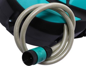 DURHAND nástěnný hadicový naviják 10 m otočný o 180° s ochranou proti mrazu s více sprchami -5-45 °C plast zelená černá