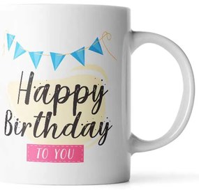 Sablio Hrnek Happy Birthday to you  - 200 ml - espresso