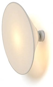 Pohyblivé kruhové nástěnné svítidlo Cim a Rótula Wall Barevná varianta: Bílá / Písčitá