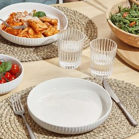 Bílý hluboký talíř ø 22 cm Ora Gloss – Salt&amp;Pepper