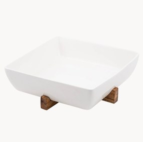 Porcelánová servírovací miska's podložkou Alto