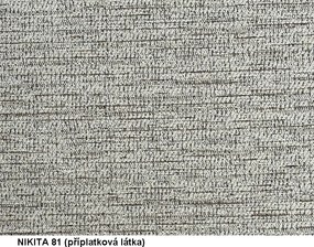 Jídelní set – stůl BRUNO a 6 židlí LAURA,  buk Látka: SH21 (Zdarma)