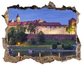 Wallmuralia Fototapeta díra na zeď 3D Krakov Polsko 95x64 cm